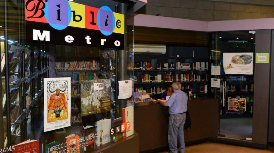 Bibliometro Baquedano | Sistema Nacional de Bibliotecas Públicas